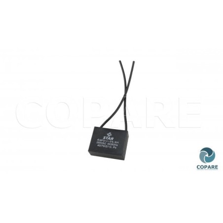CAPACITOR 4 MFD 250 V. VENT. RVAC000003692 – Copare Comercializadora